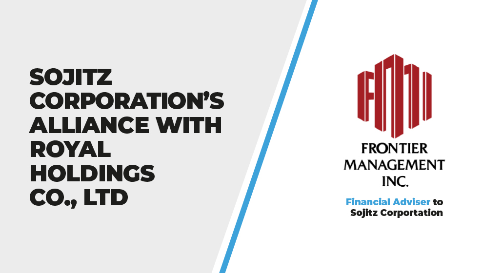 Sojitz Corporation’s alliance with Royal Holdings Co., Ltd