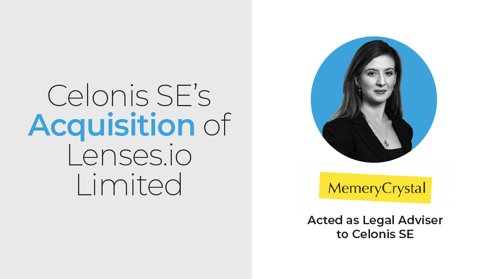 Celonis SE’s Acquisition of Lenses.io Limited