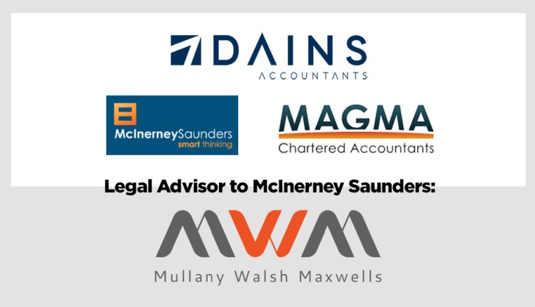 Dains Accountants acquire McInerney Saunders Chartered Accou